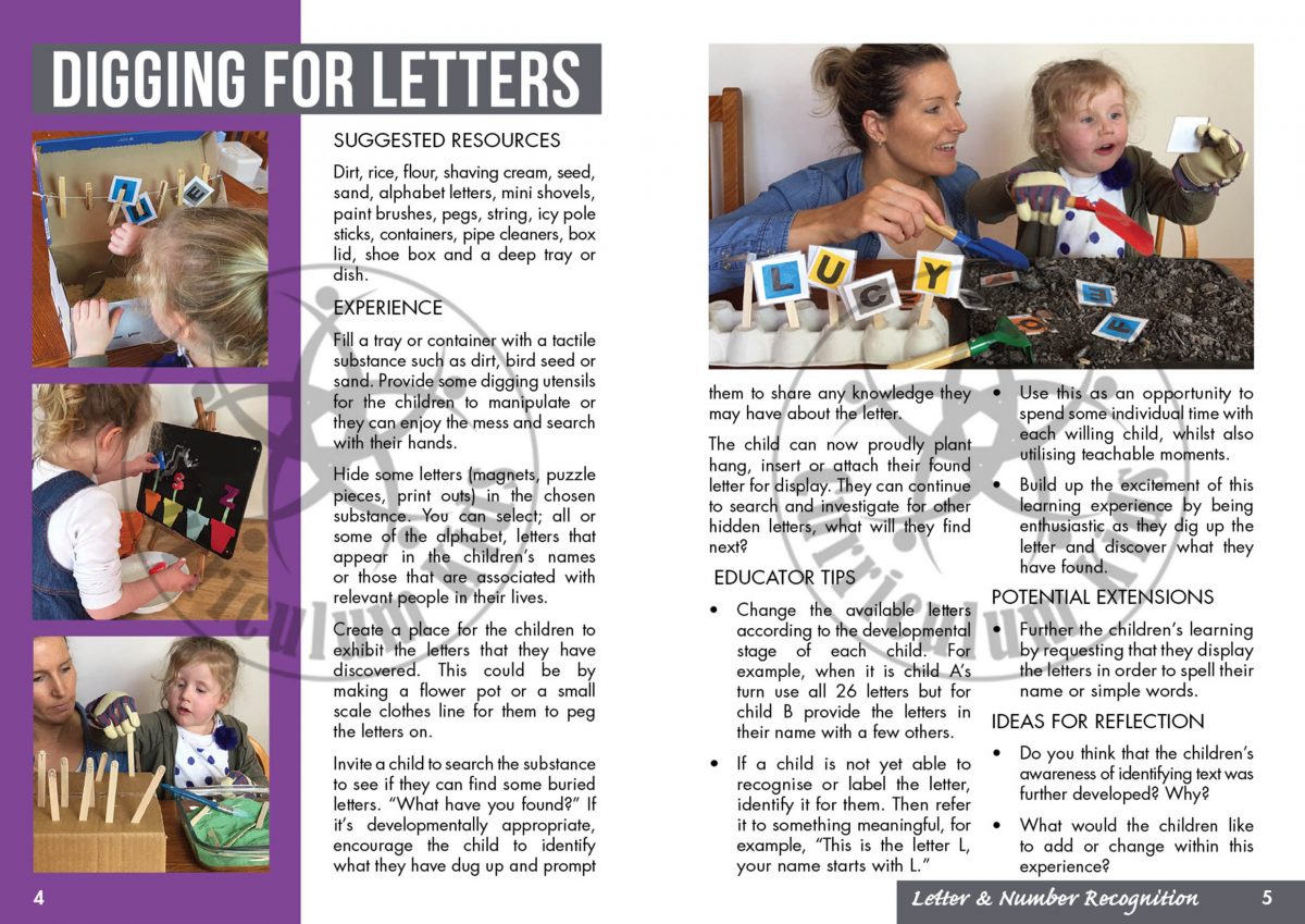 Language & Literacy: Letter And Number Recognition – Curriculum Kids