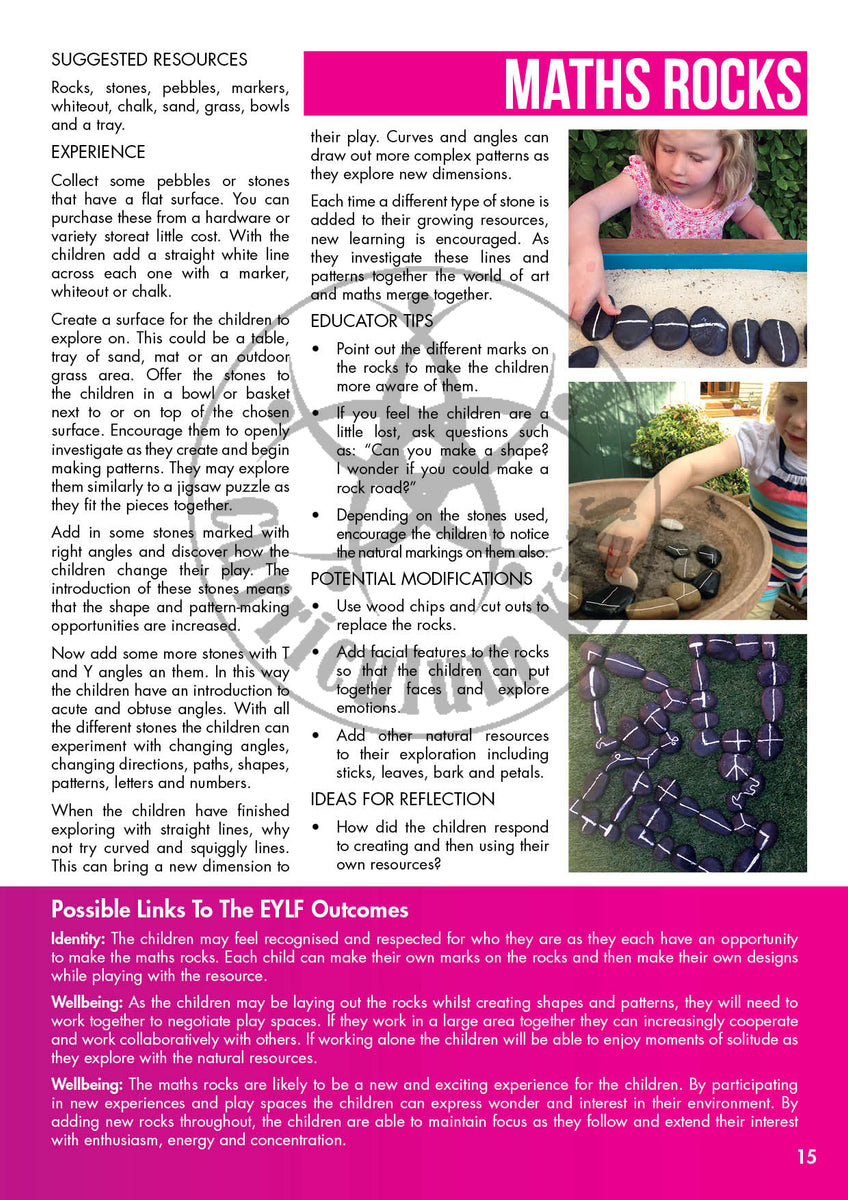 Learning Through Play: Maths Experiences – Curriculum Kids